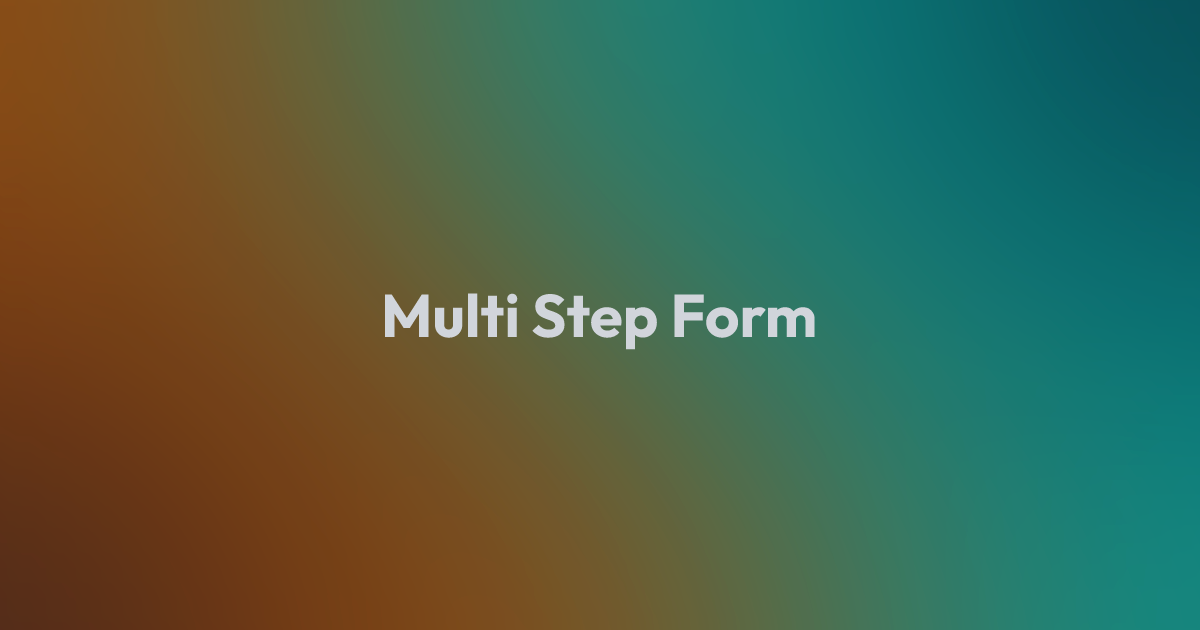multistepform-example | multistepform-example